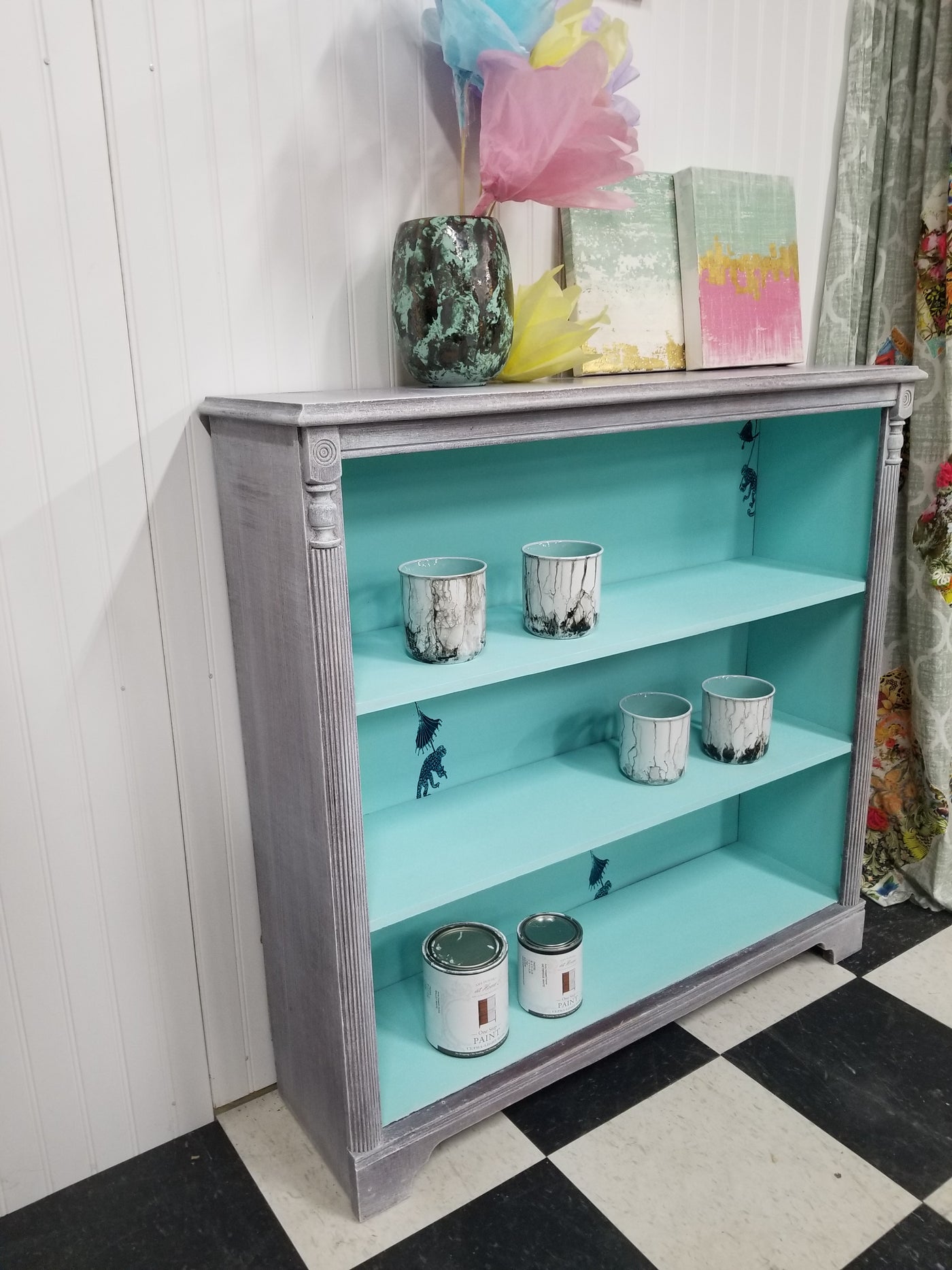 Whimsical Bookcase Makeover – Amy Howard At Home