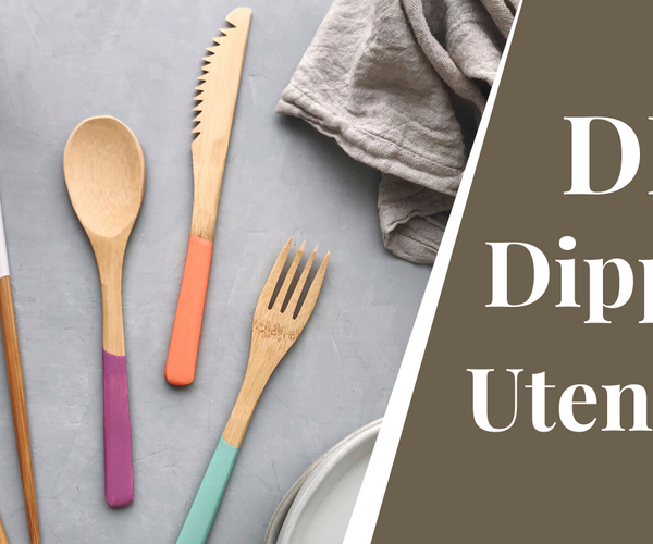DIY Dipped Utensils | Fun Kitchen Project | Amy Howard At Home