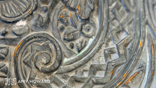 Transforming an Ornate Frame with an Elegant Old World Milk Paint Fini ...
