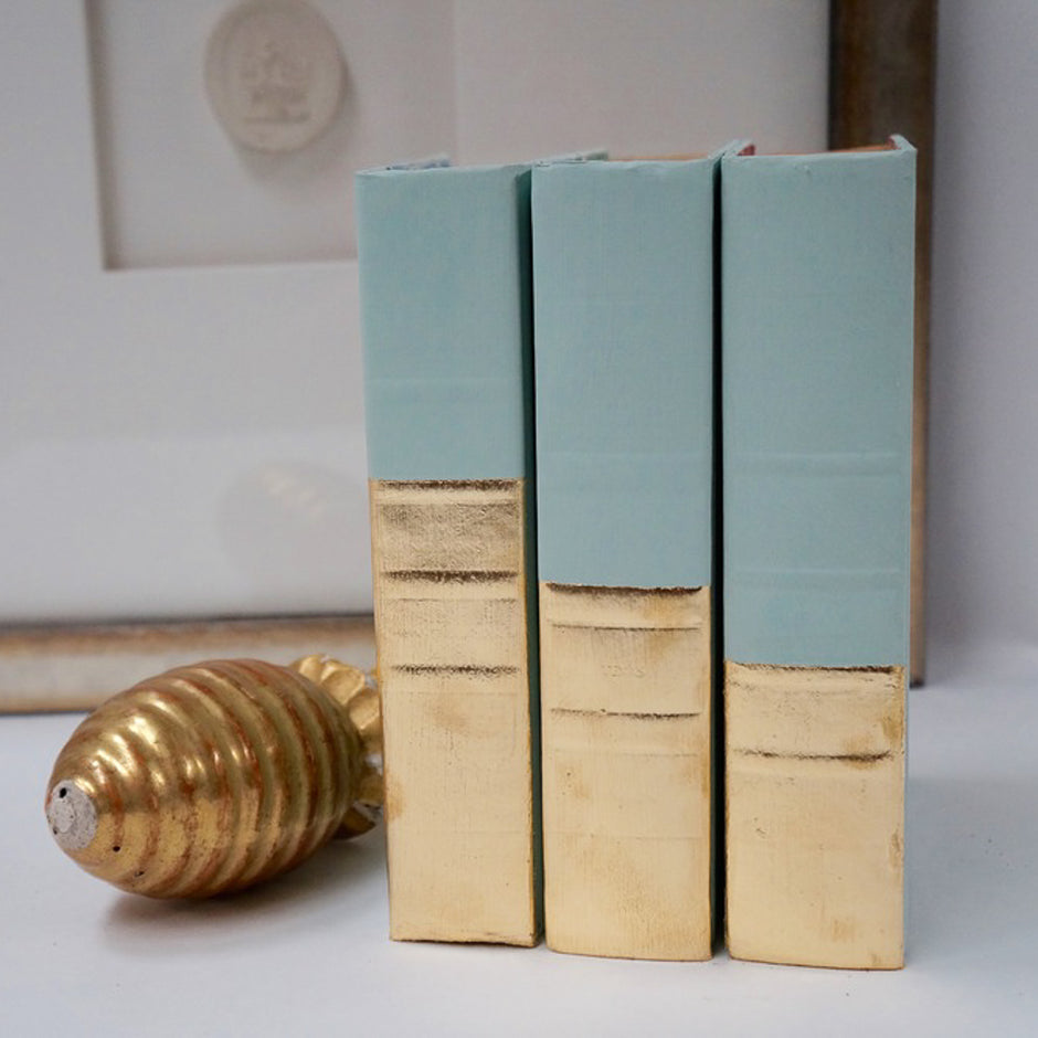 DIY Gold Gilded Books – Amy Howard At Home