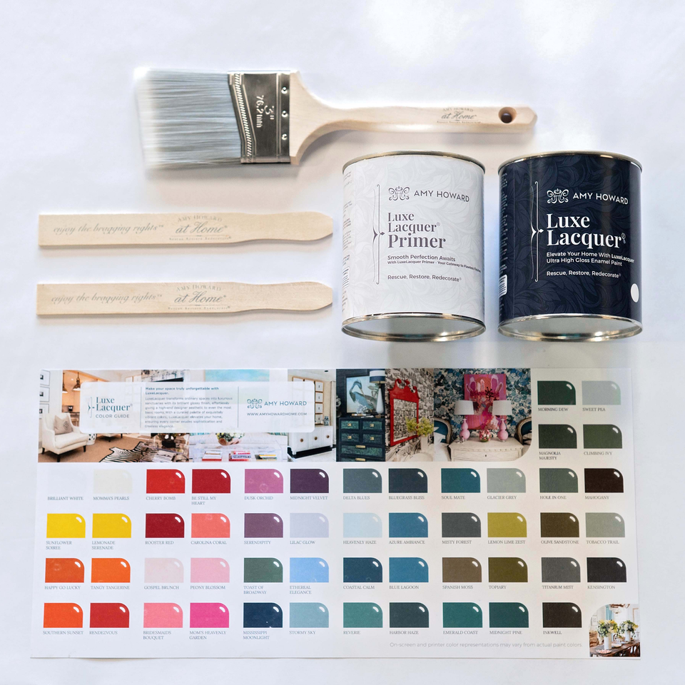 LuxeLacquer, Primer, & Brush Bundle – Amy Howard At Home