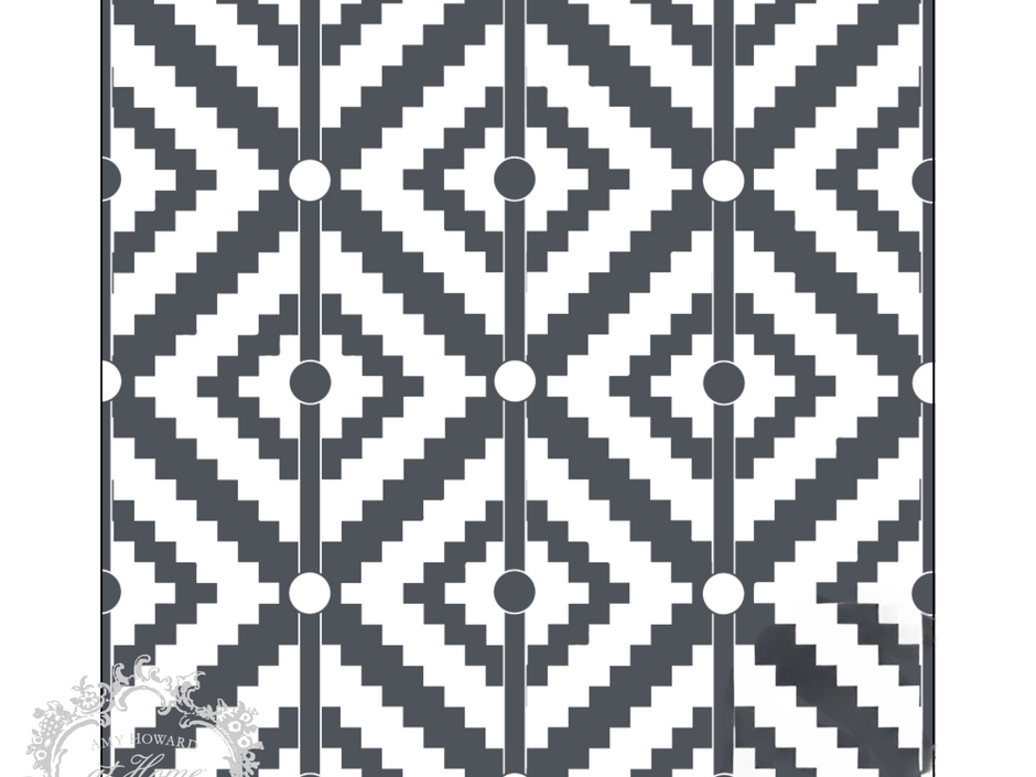 Geo - Mesh Stencil 12x12 – Amy Howard At Home