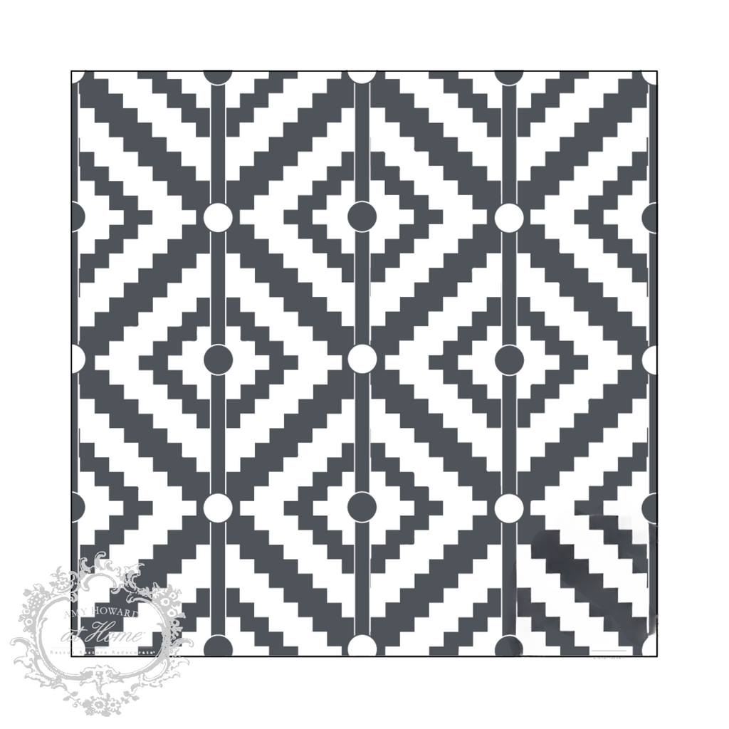 Geo - Mesh Stencil 12x12 – Amy Howard At Home