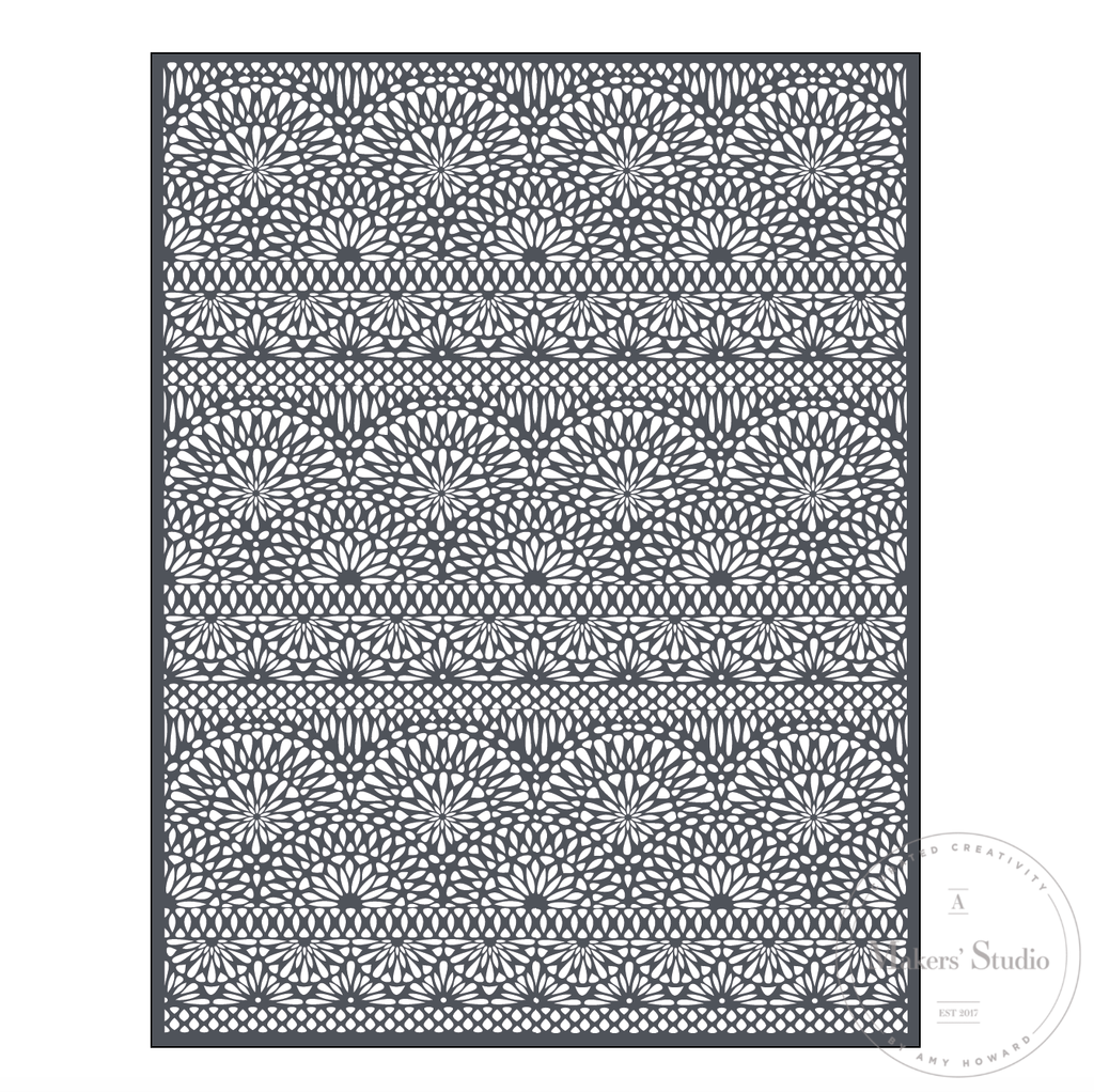 Inlay - Mesh Stencil 8.5x11 – Amy Howard At Home