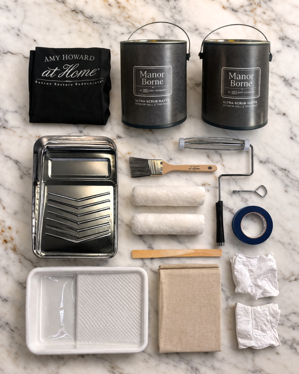 Manor Borne Curated Collection Kit | Interior Wall Paint | Amy Howard ...