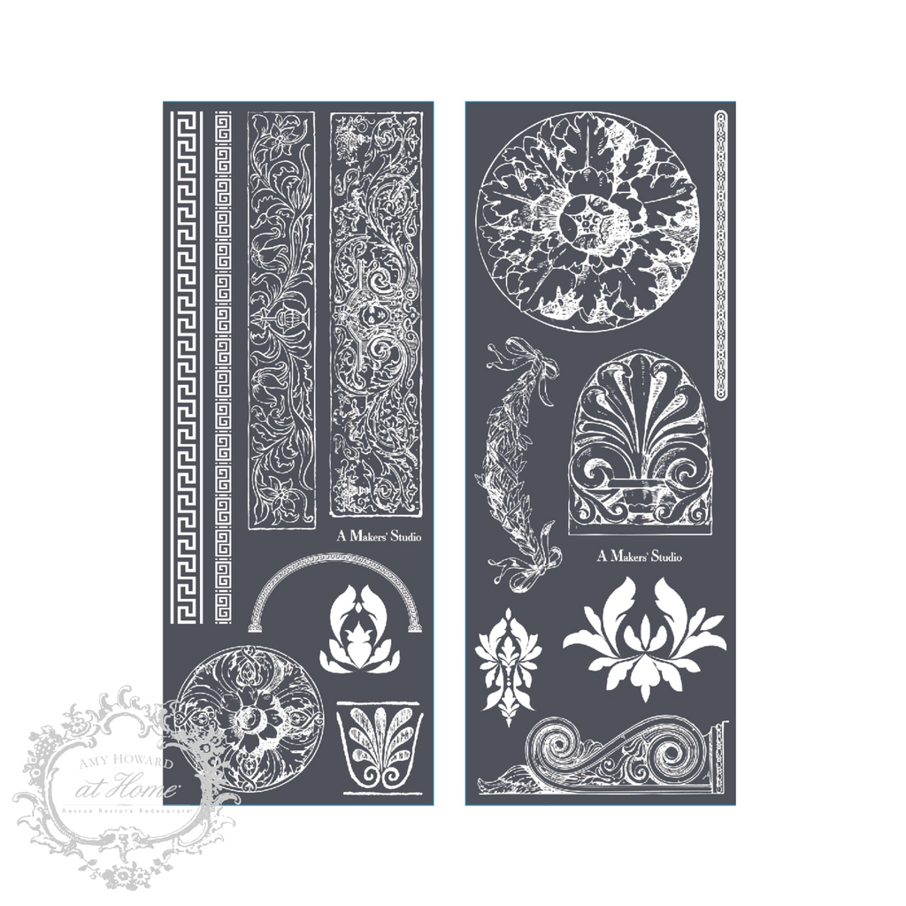 Motif - 2 Pack Mesh Stencil, 4.25x11 – Amy Howard At Home