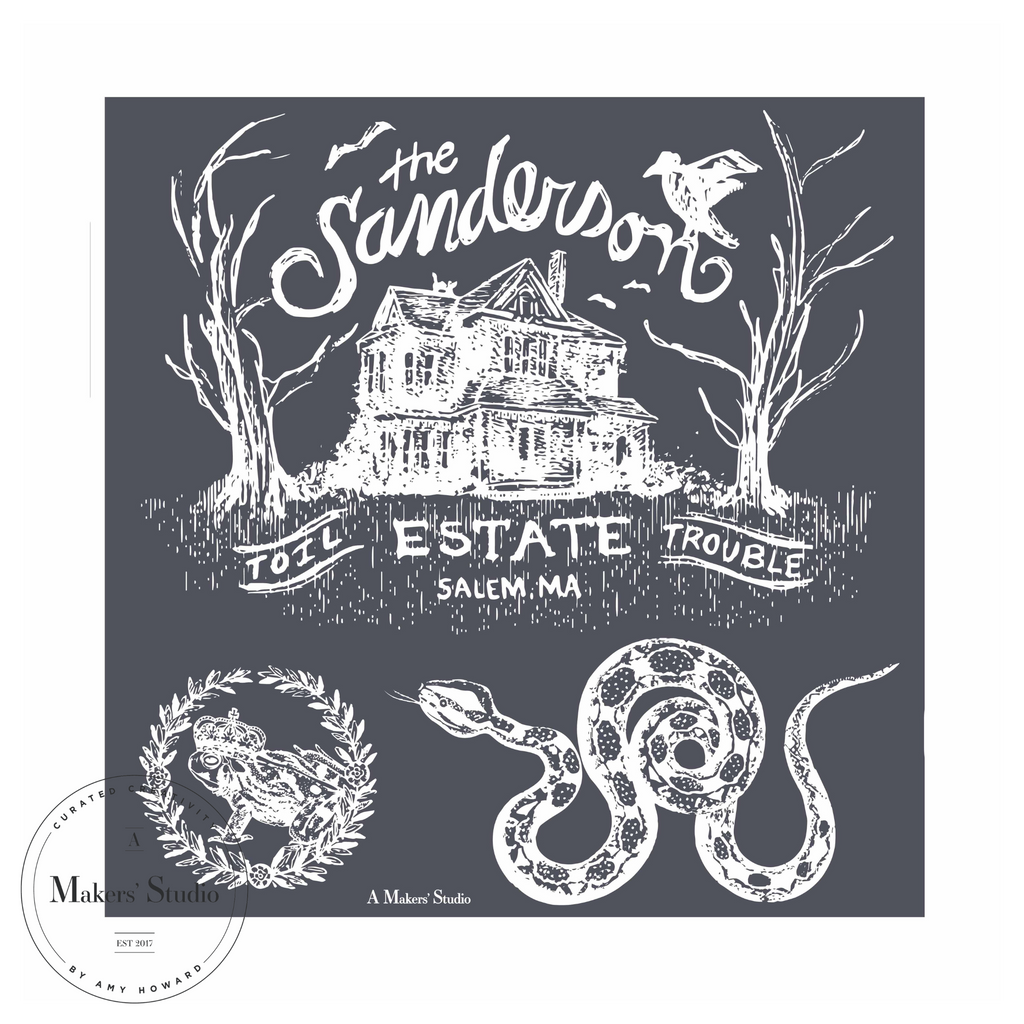 Sanderson Estate - Mesh Stencil 12x12 – Amy Howard At Home