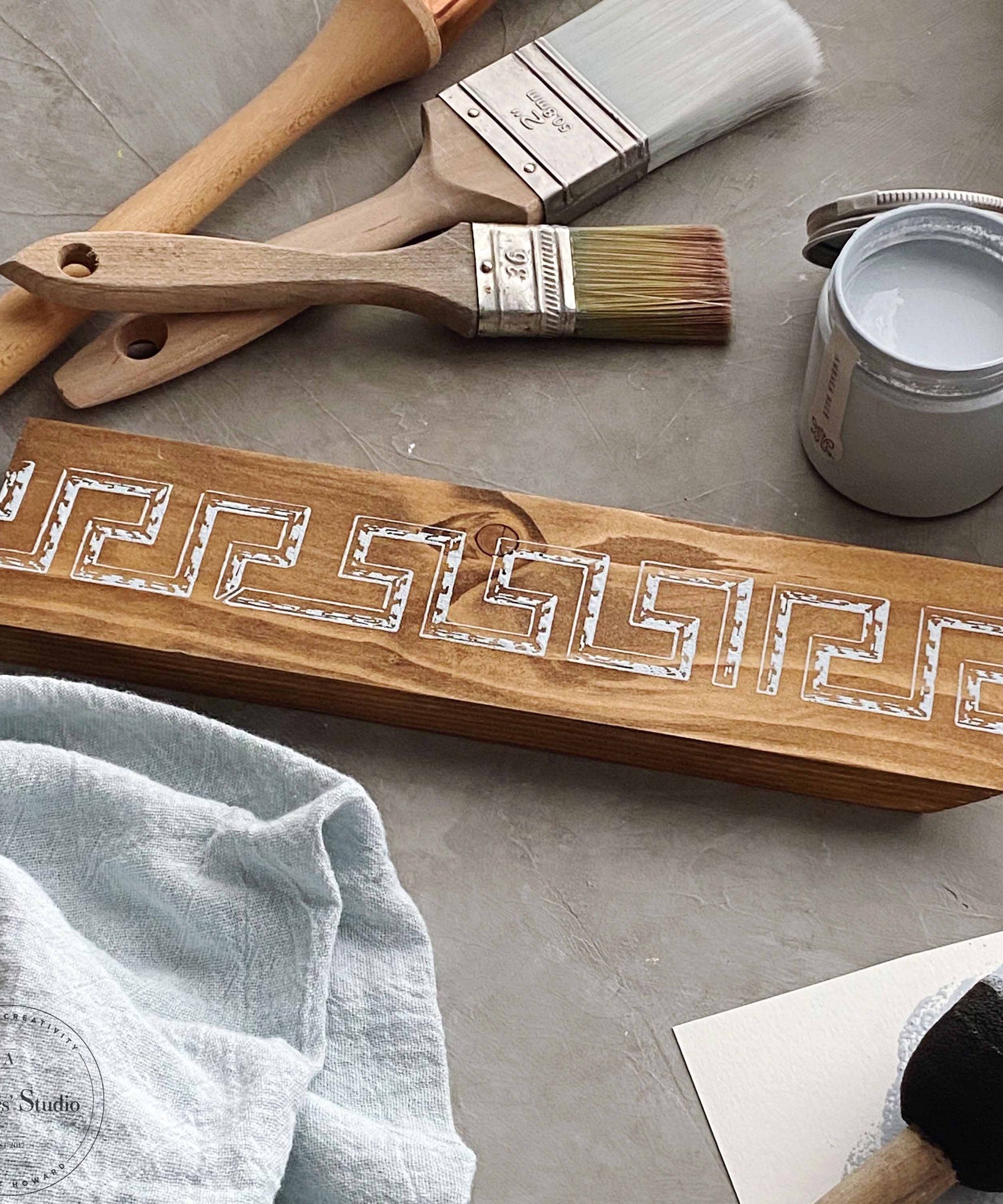 Classic Borders - Mesh Stencil 18x12 – Amy Howard At Home