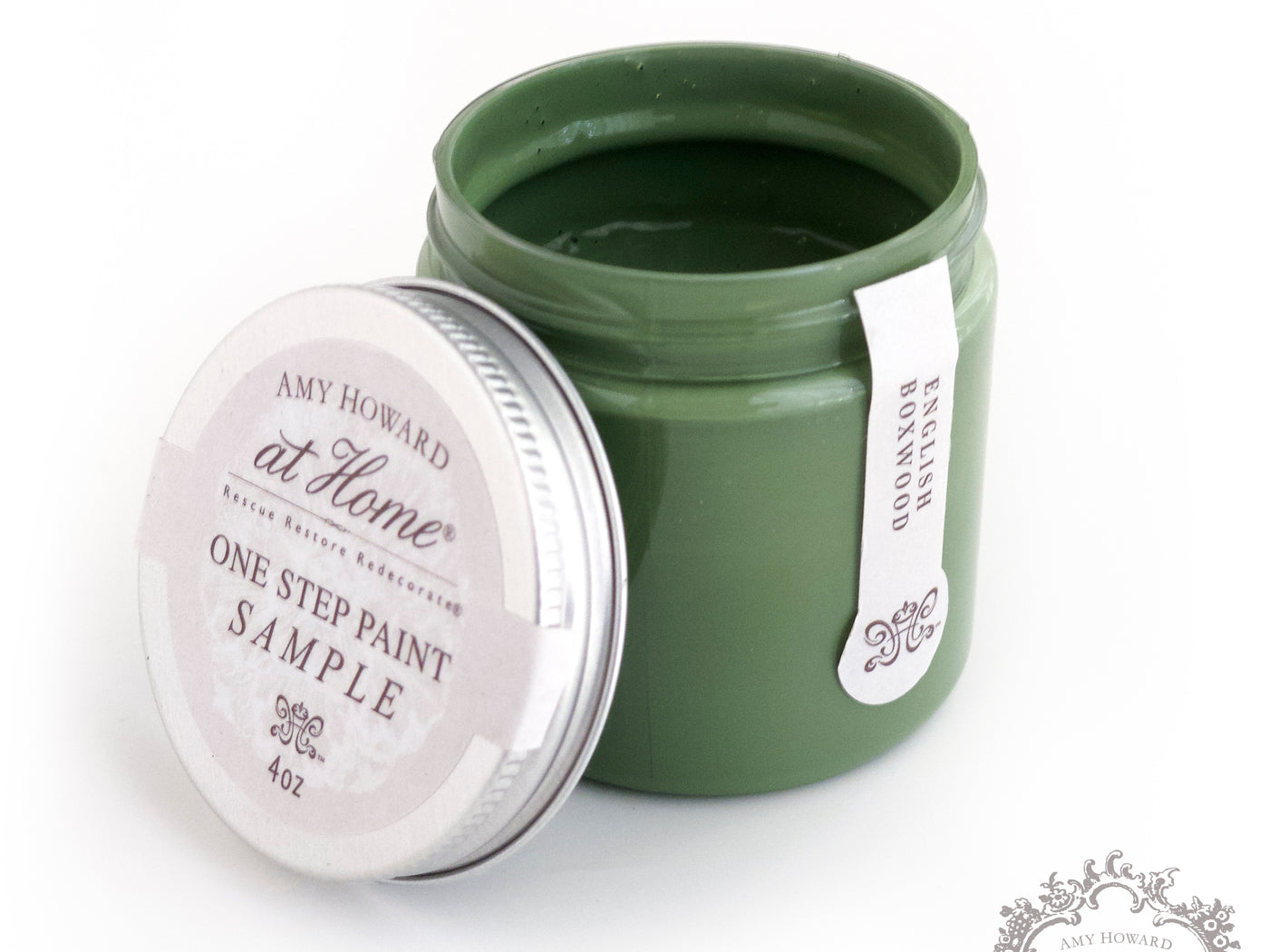 English Boxwood - One Step Paint - 4oz Sample – Amy Howard At Home