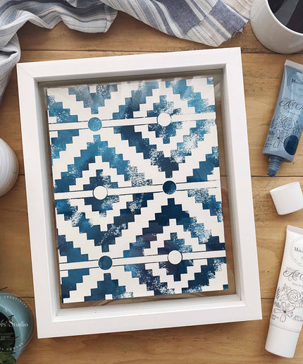 Geo - Mesh Stencil 12x12 – Amy Howard At Home
