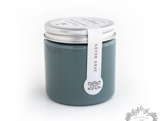 Geyer Gray - One Step Paint - 4oz Sample – Amy Howard At Home