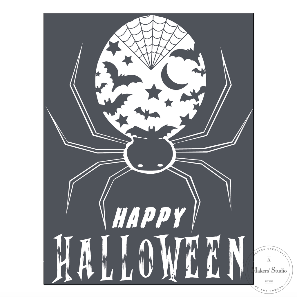 Going Batty - Mesh Stencil 8.5x11 – Amy Howard At Home