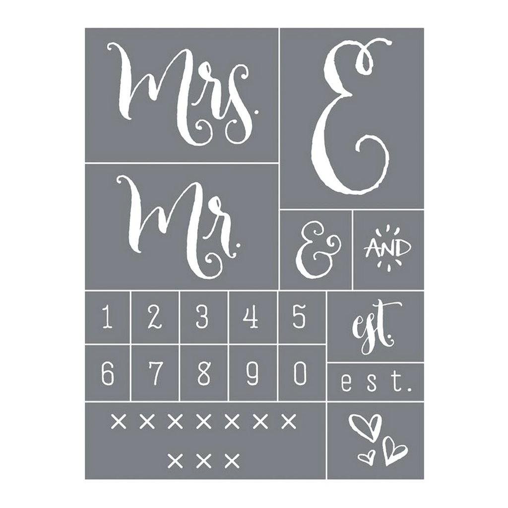 Engagement - Mesh Stencil 9x12 – Amy Howard At Home
